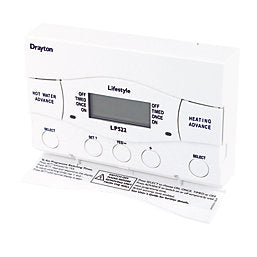 Drayton 2-Channel Digital Programmer LP522 – plumbflex.co.uk