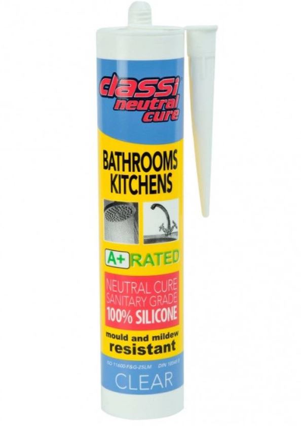Classi Neutral Cure Silicone Clear – plumbflex.co.uk