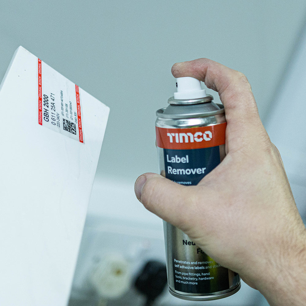 Timco Label Remover 200ml – plumbflex.co.uk