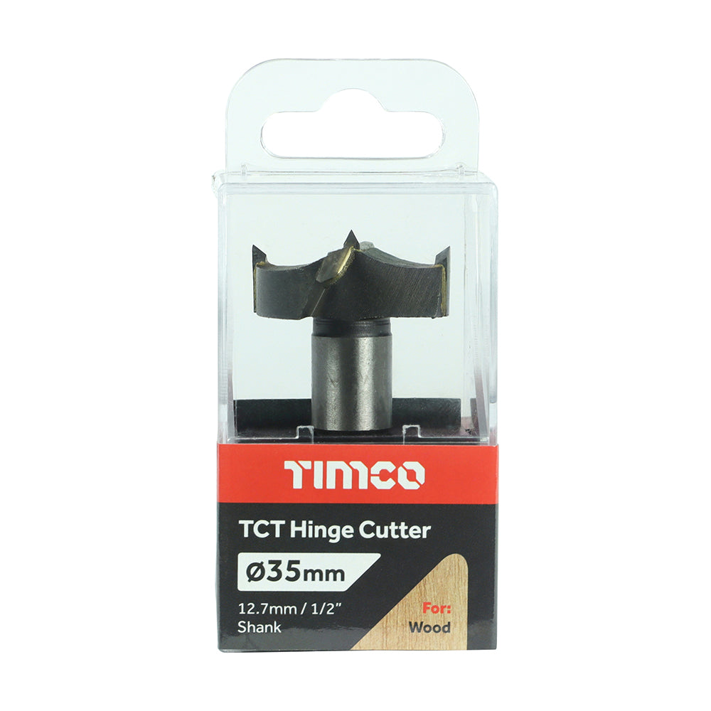 Timco TCT Hinge Cutter 35mm – plumbflex.co.uk