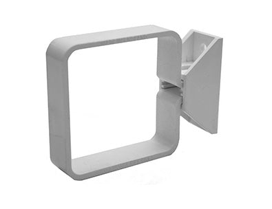 Polypipe Square 65mm Downpipe Clip White RW252-W – plumbflex.co.uk